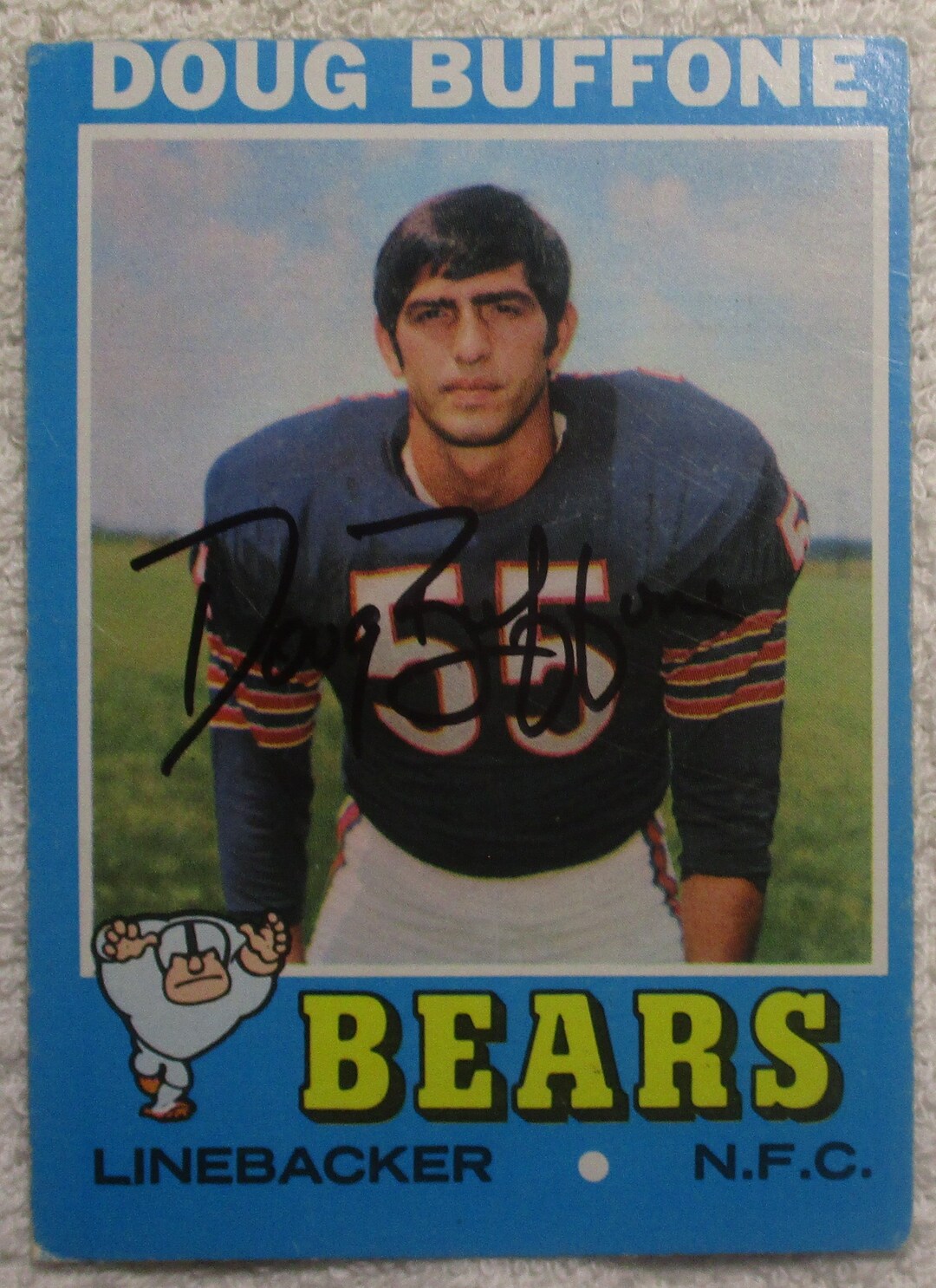 Doug Buffone Autographed Card Bears No COA - Etsy