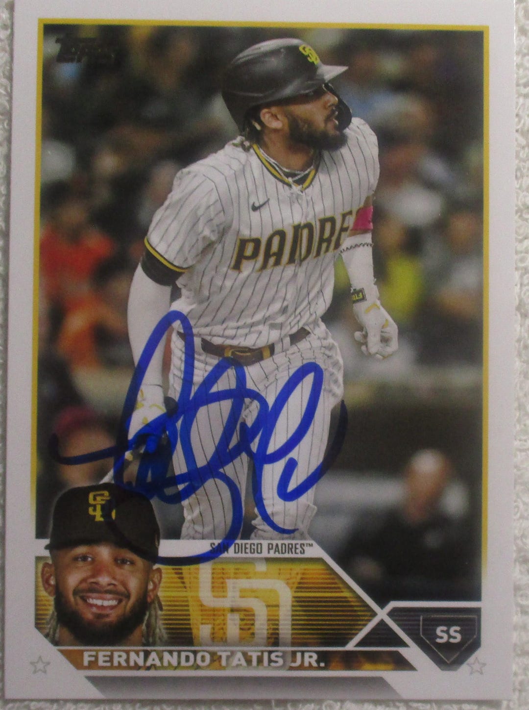 Fernando Tatis Jr. Autographed Card Padres No COA - Etsy