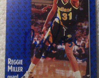 Reggie Miller Cards - Etsy