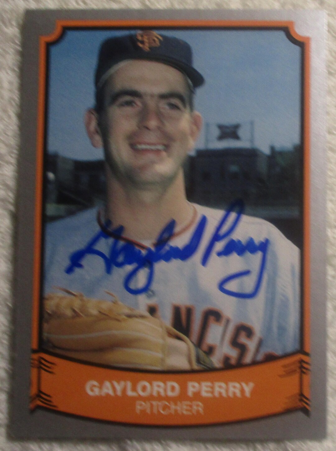 Gaylord Perry Legends Autographed Card Giants No COA - Etsy