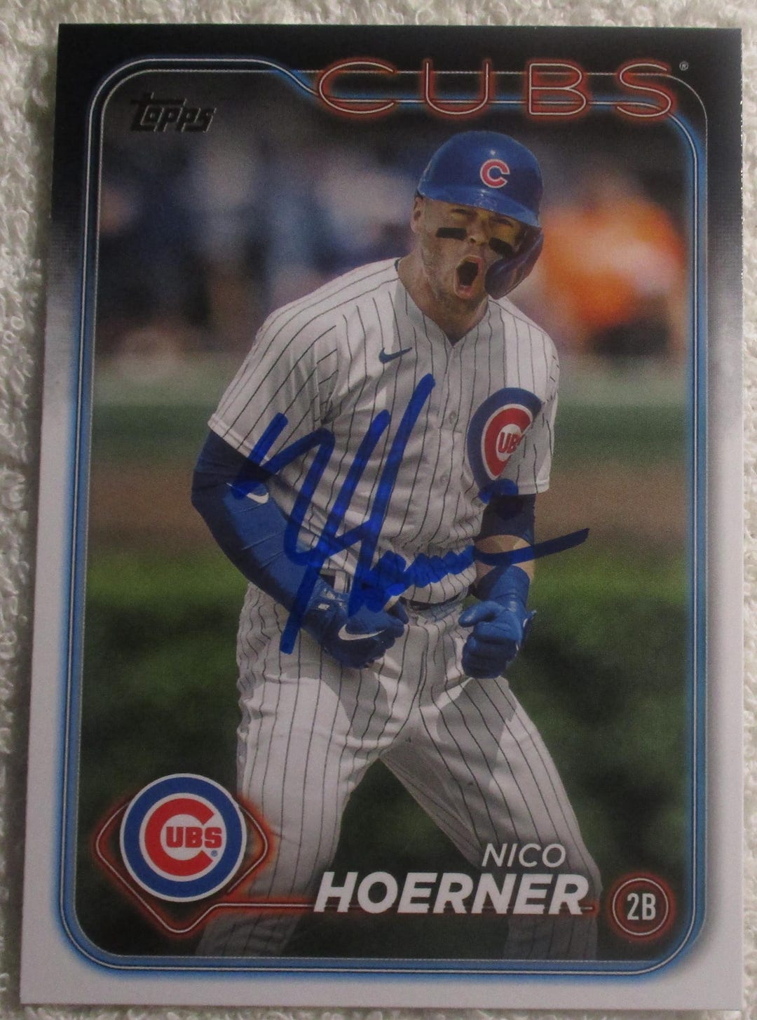 Nico Hoerner Autographed Card Cubs No COA - Etsy