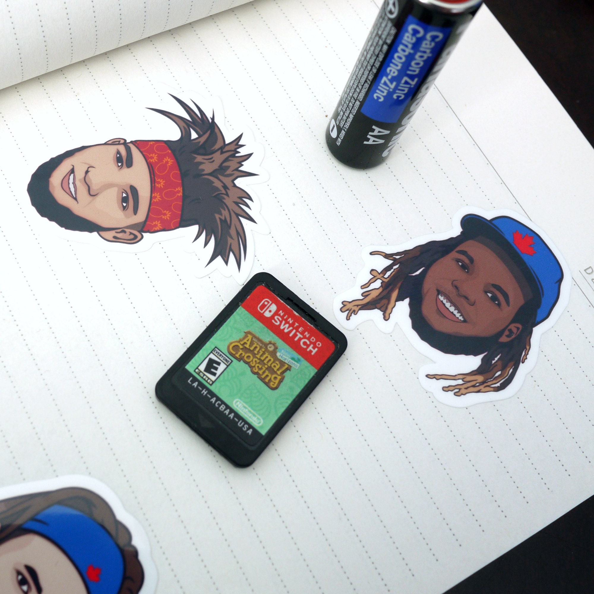 Blue Jays Flow Sticker Set Baseball Stickers Vlad Guerrero - Etsy