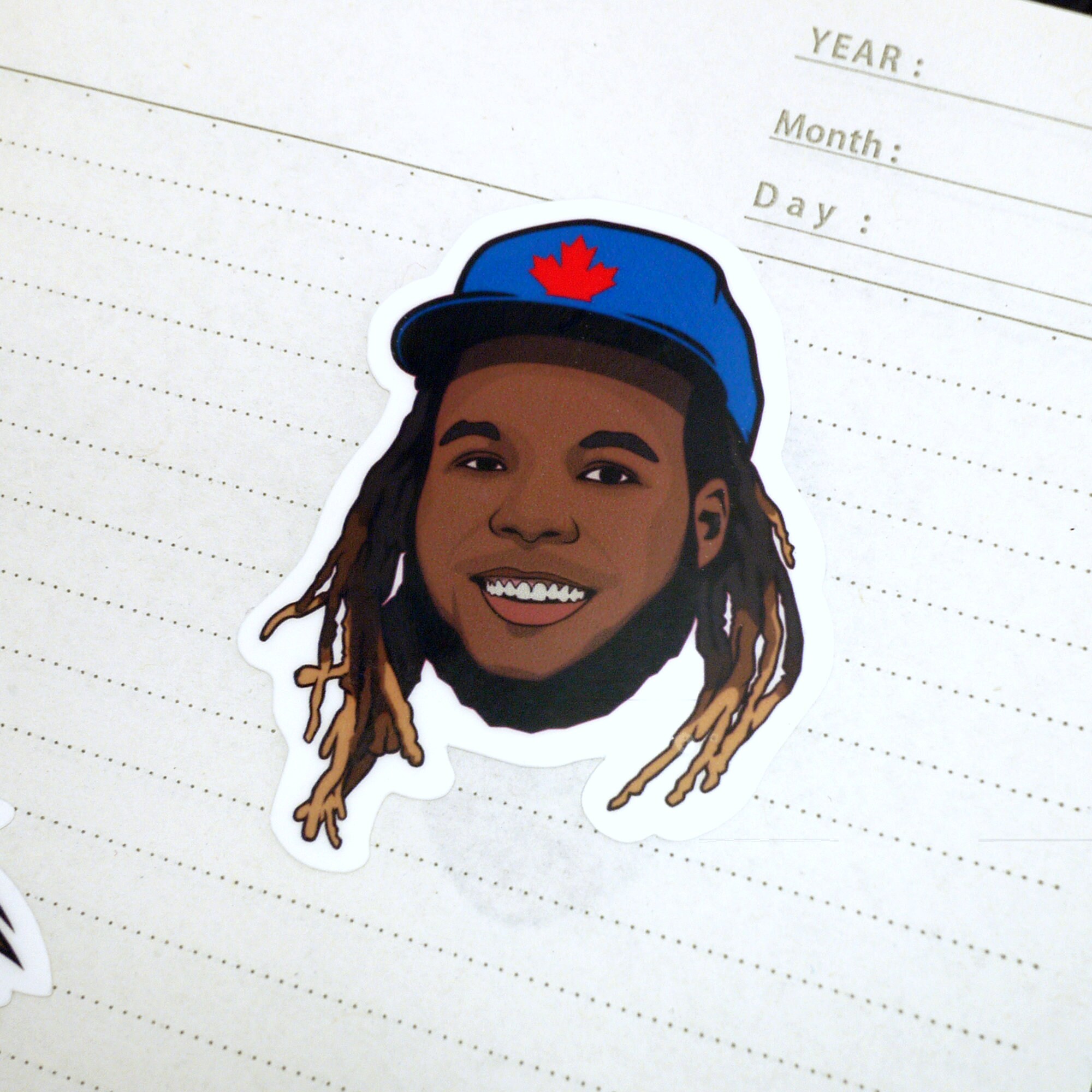 Blue Jays Flow Sticker Set Baseball Stickers Vlad Guerrero - Etsy