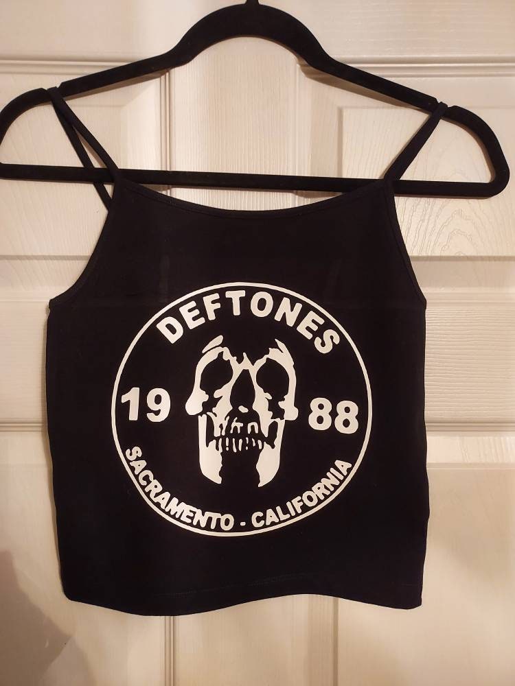 Deftones Crop Top Saturday Night Wrist Deftones Shirt Deftones Tank Top ...