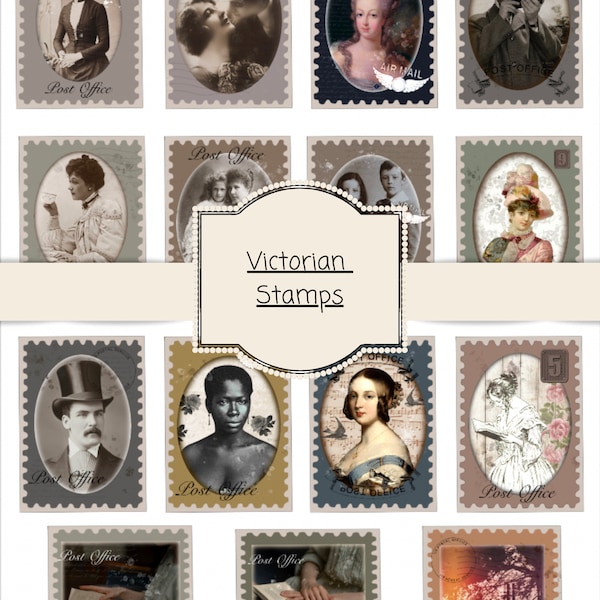 Stamp Victorian - Etsy