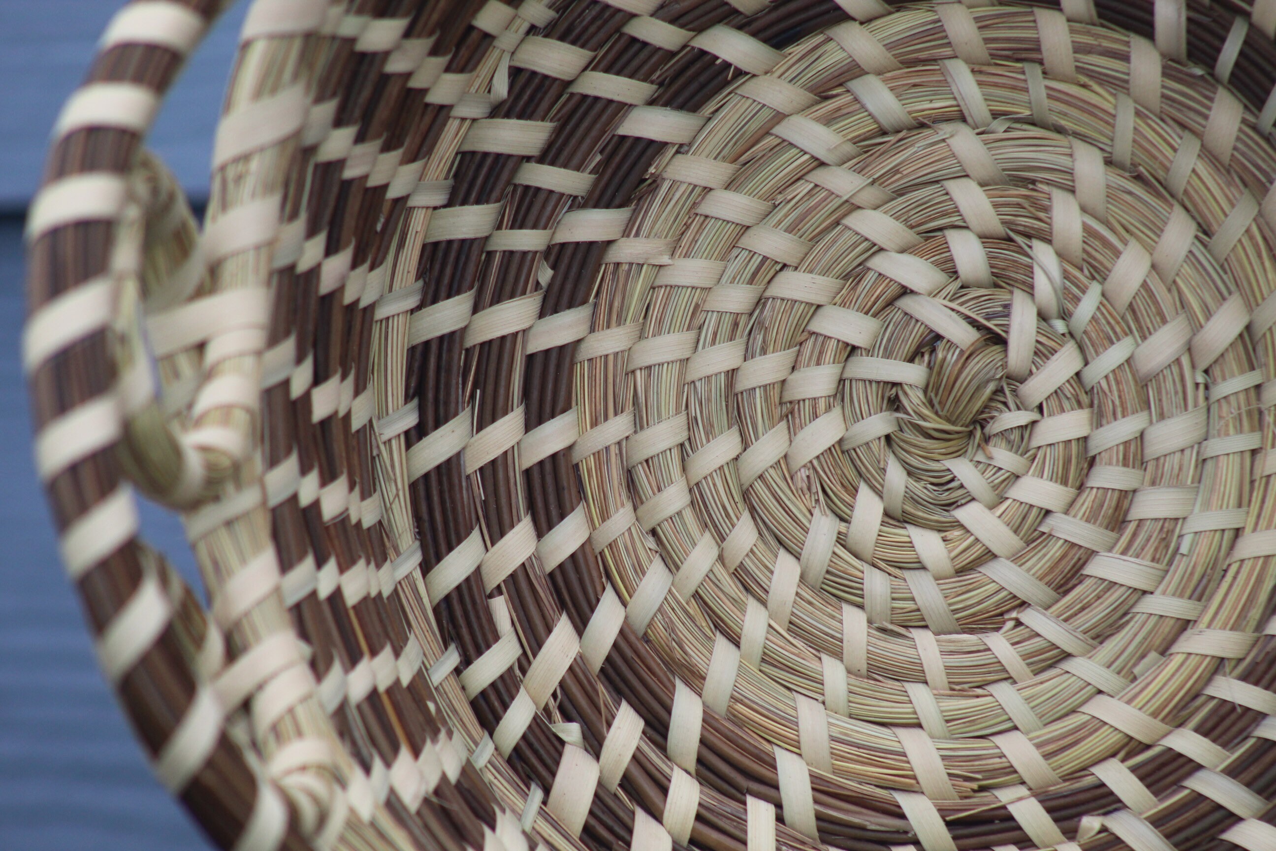 Sweetgrass Double Loop Bread Basket - Etsy