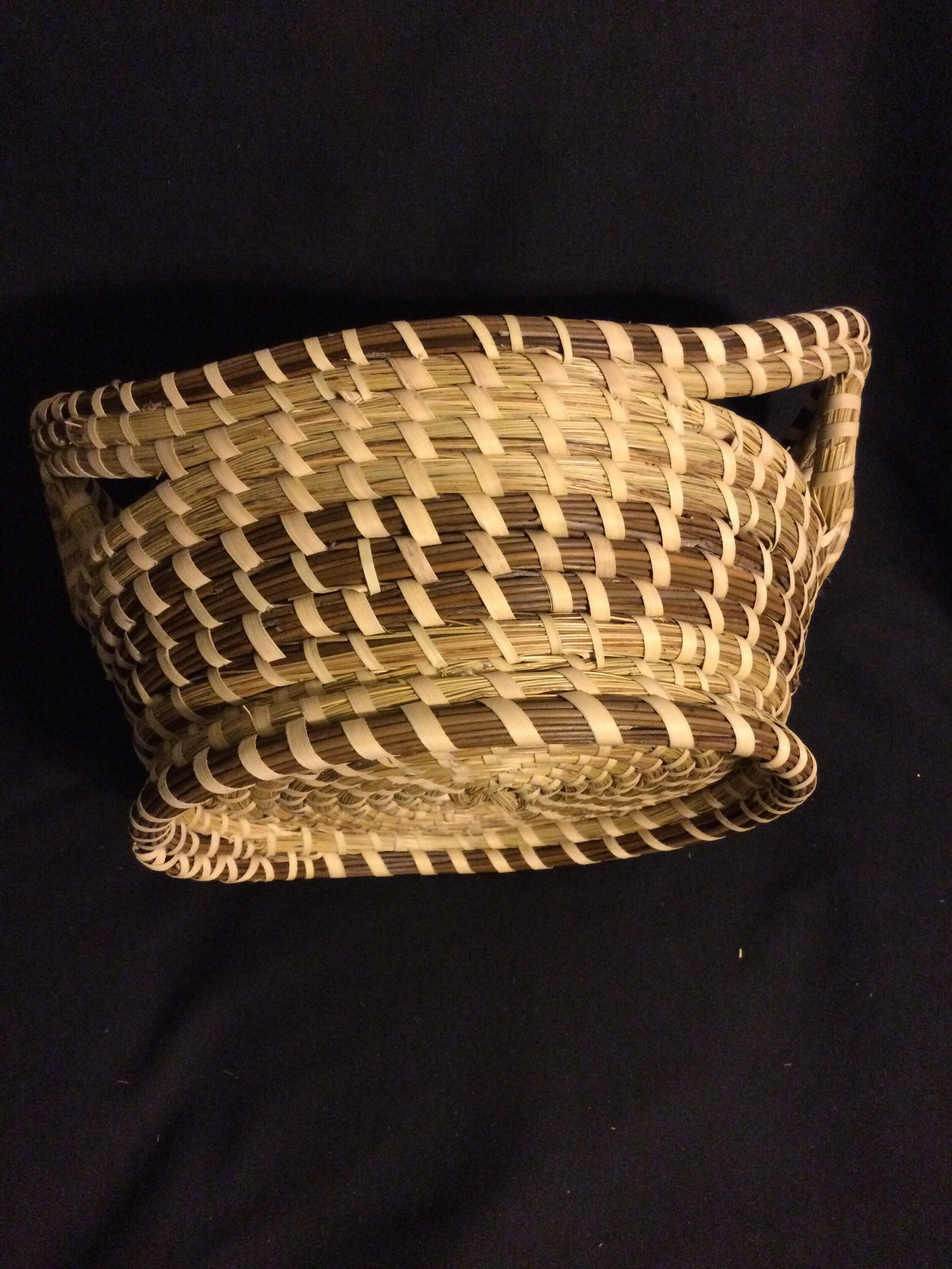 Sweetgrass Double Loop Bread Basket - Etsy