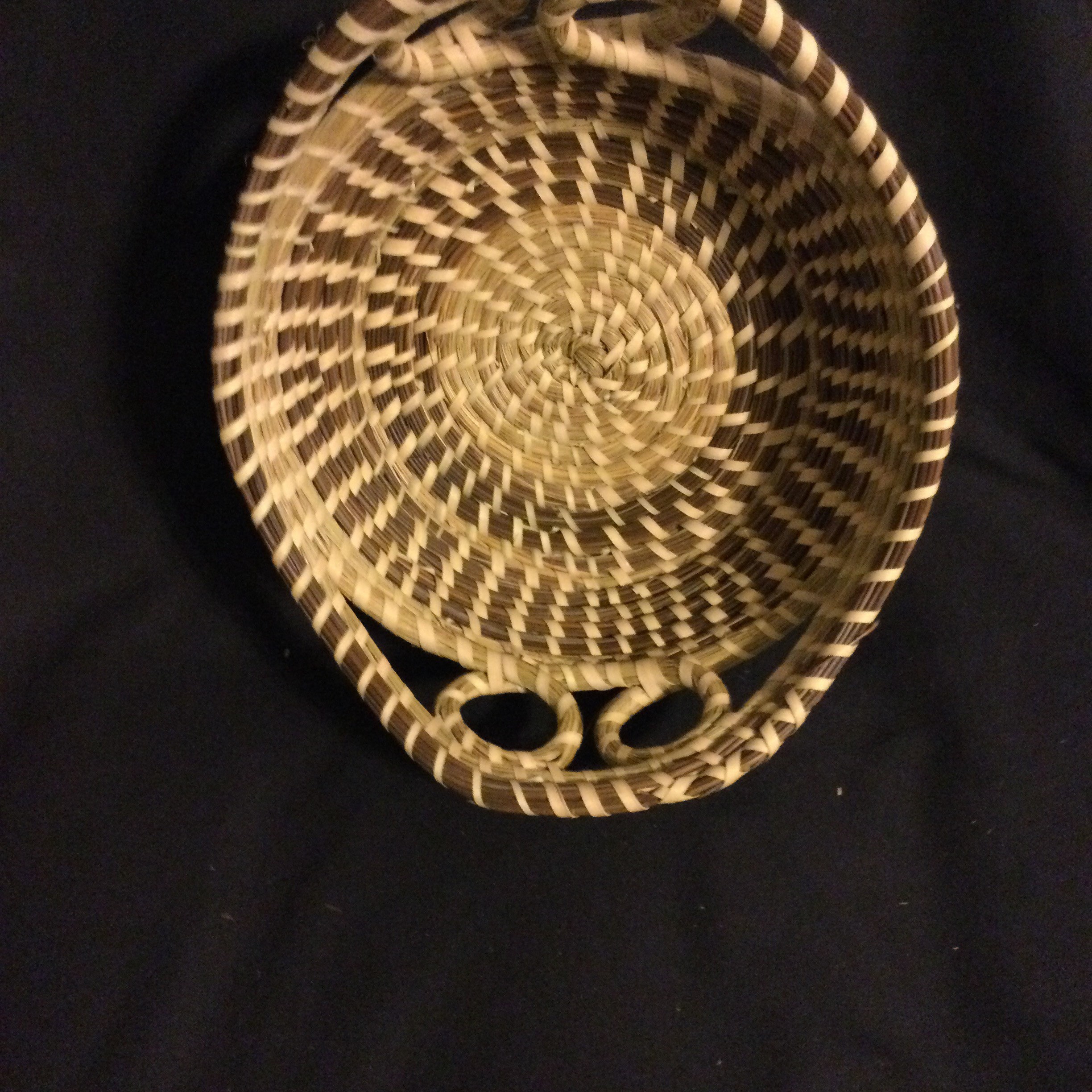Sweetgrass Double Loop Bread Basket - Etsy