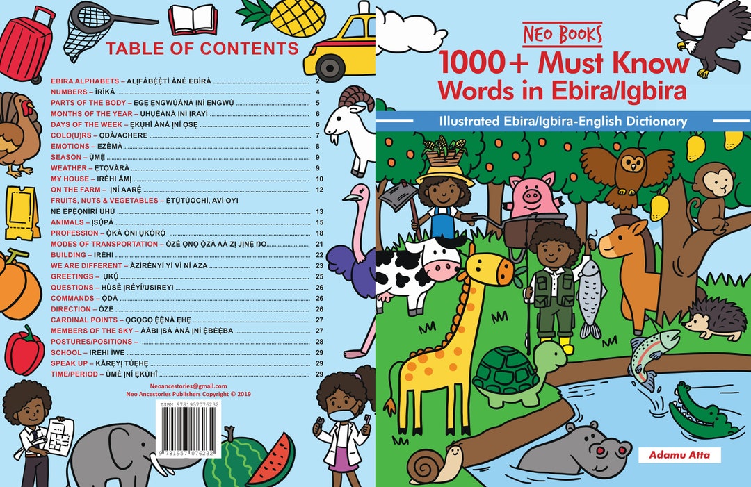 1000 Must Know Words in Ebira/igbira Language - Etsy