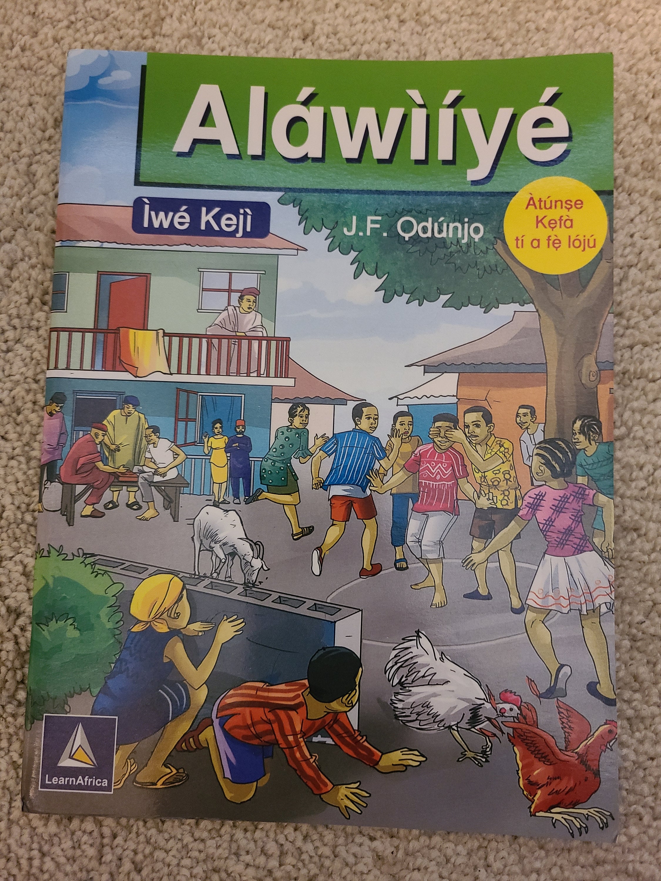 Alawiye Iwe Keji by J.F Odunjo. Alawiye Yoruba Book 2 - Etsy