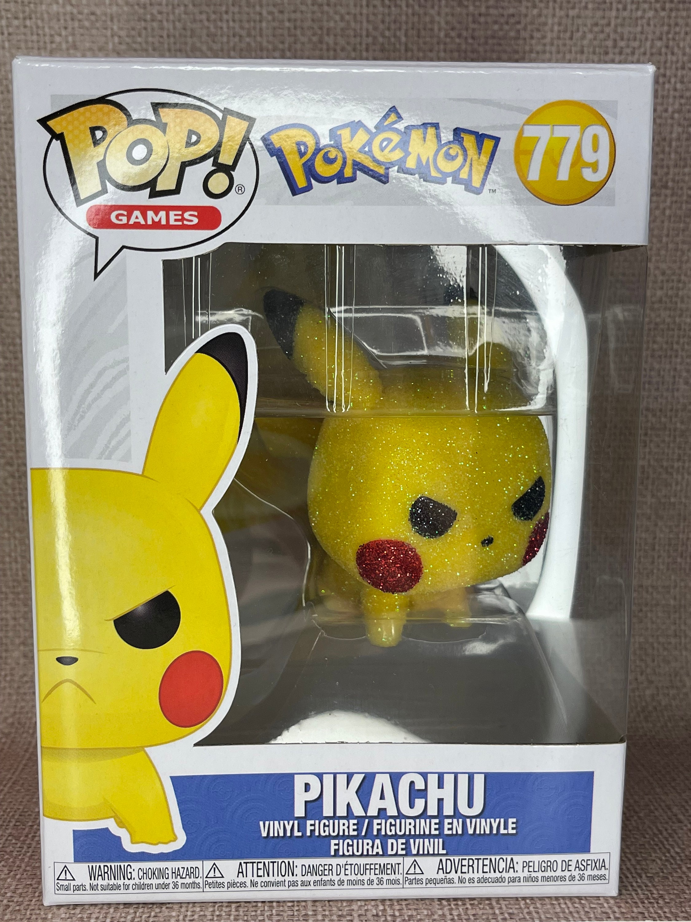 Custom Glitter Pikachu Pokemon Funko Pop - Etsy