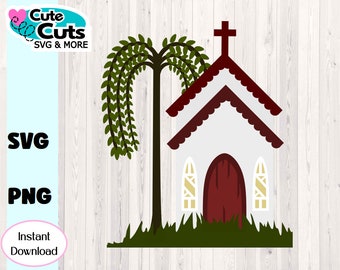 Old Country Church - Etsy