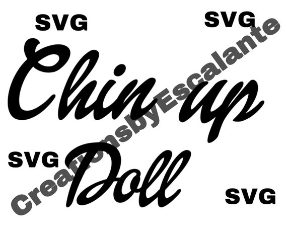Poupée Chin up Barbie poupée SVG | Etsy France