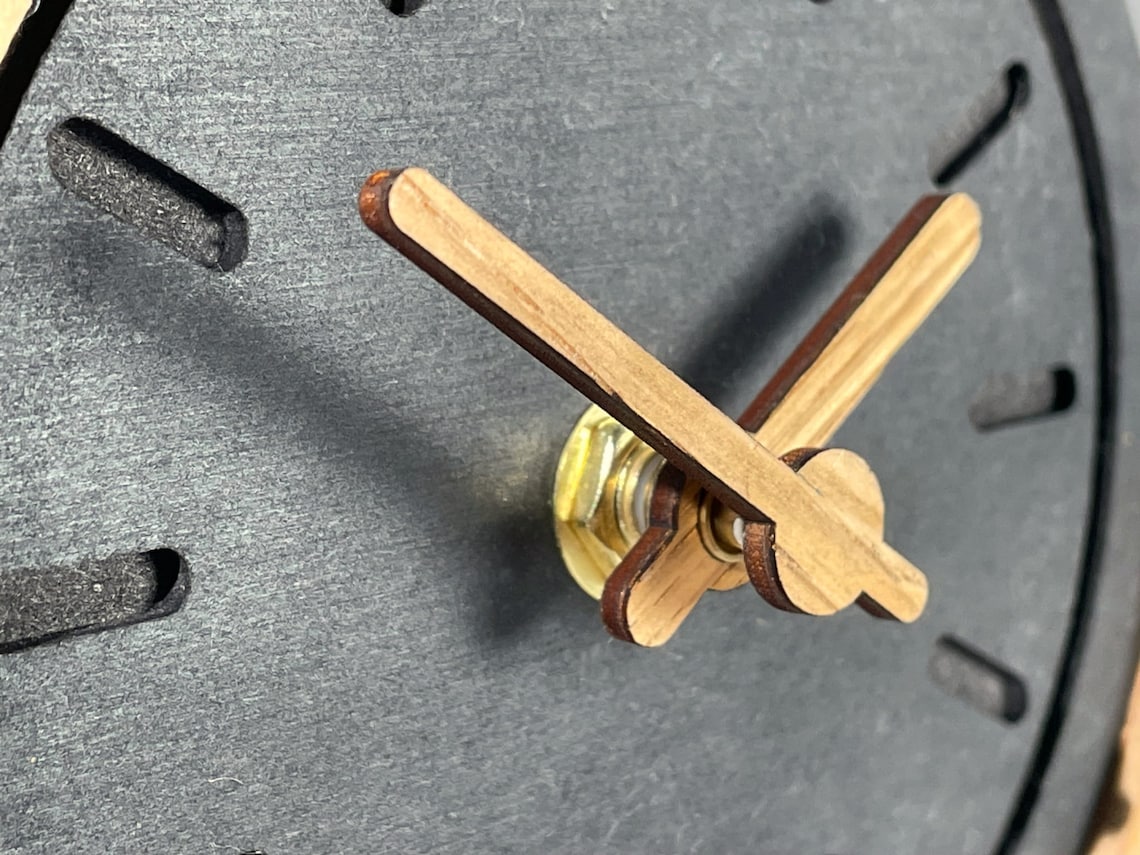 Table Clock stand Clock Oak Clock wooden Clock Modern - Etsy