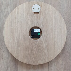 Wooden Solid Oak Wall Clock - Etsy