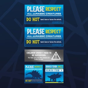 Jurassic Park Prop Replica, Jurassic World Signage, Jurassic World Sign ...