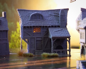 Dnd Medieval Blacksmith Shop Smitty City of Tarok Village - Etsy