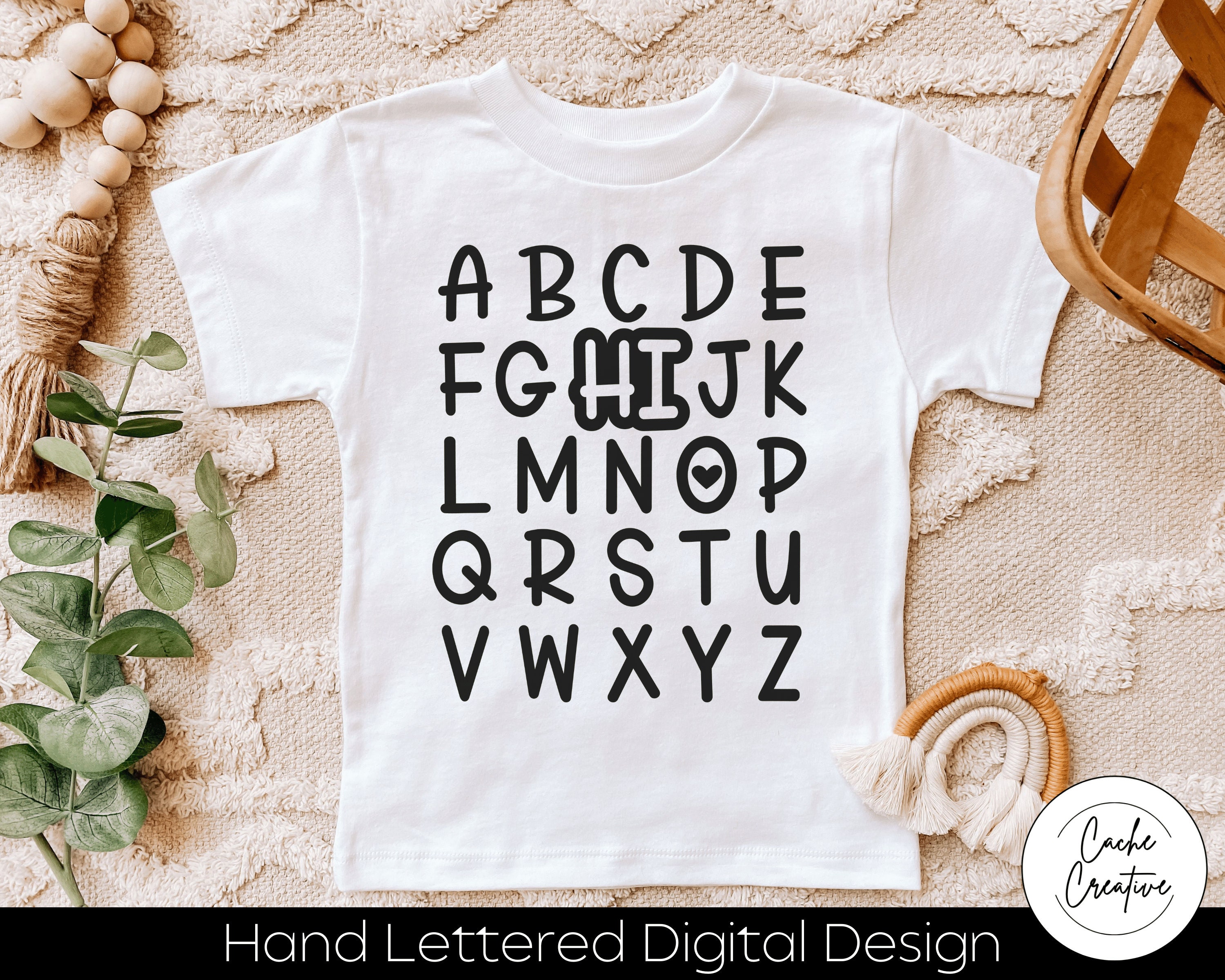 ABC Hi Alphabet Hi SVG INSTANT Download Dxf Svg Eps Png - Etsy
