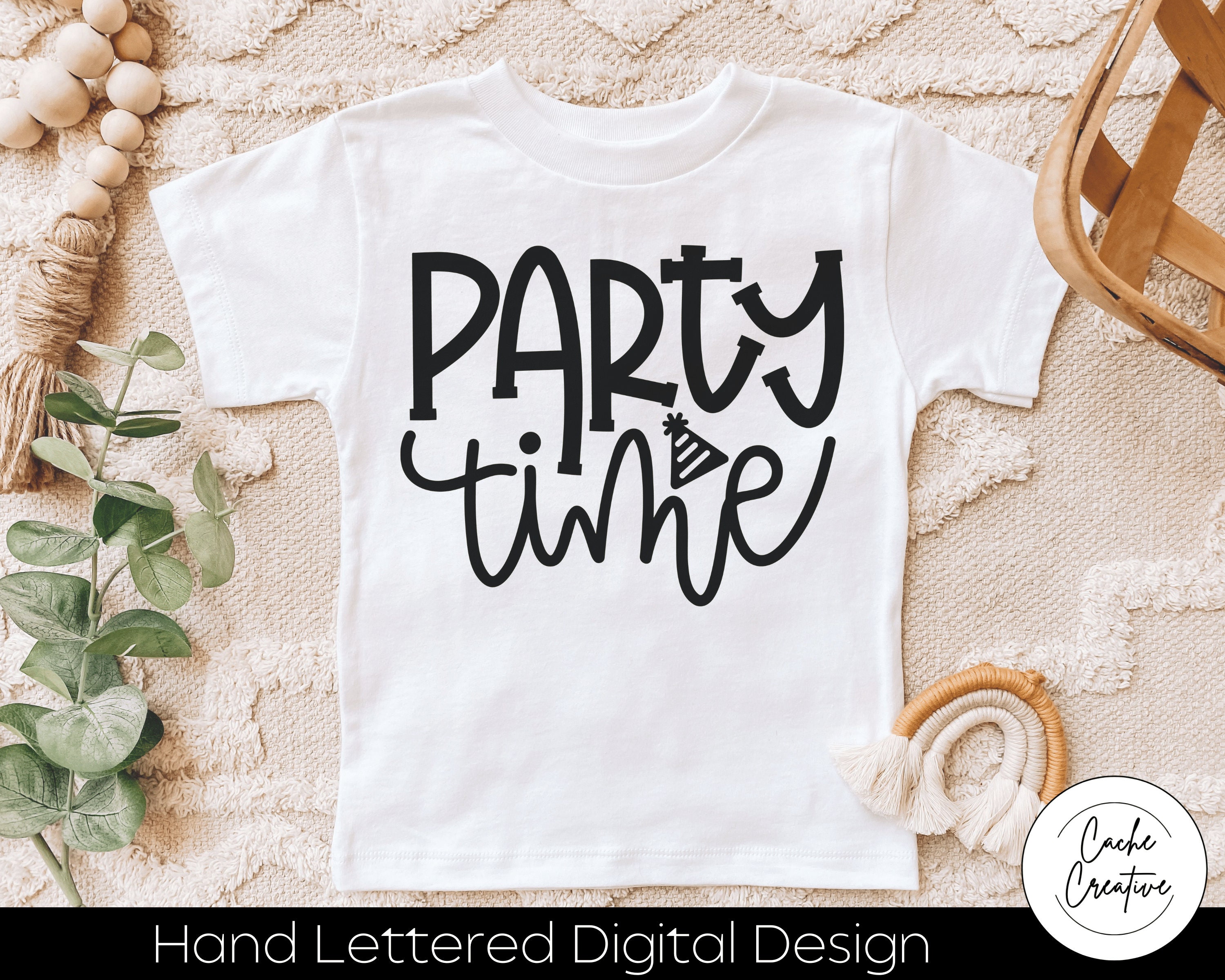 Party Time SVG INSTANT DOWNLOAD Dxf Svg Eps Png Jpg Pdf - Etsy