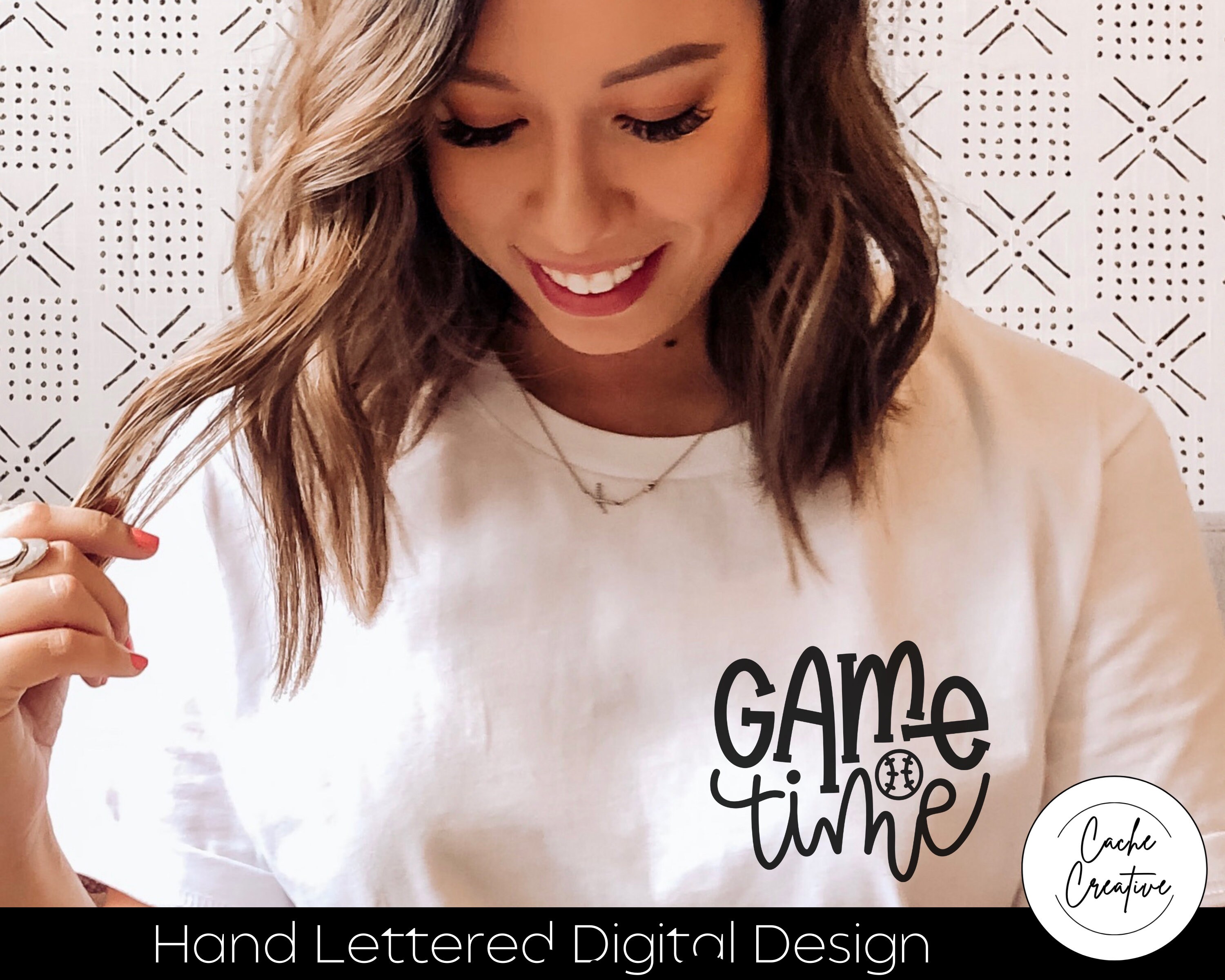 Game Time Softball Baseball SVG INSTANT DOWNLOAD Dxf Svg - Etsy