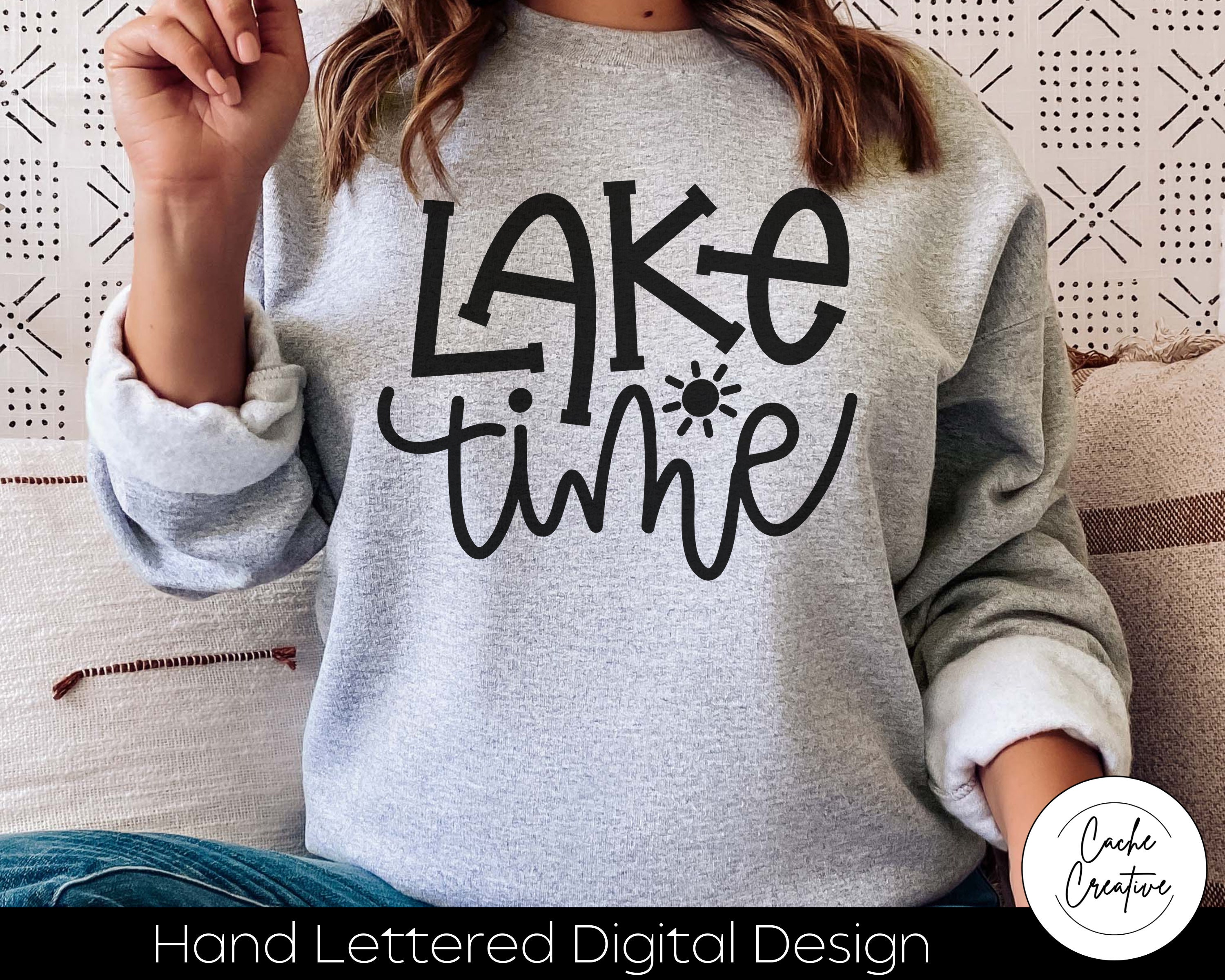 Lake Time SVG DESCARGA INSTANTE dxf svg eps png jpg pdf - Etsy México