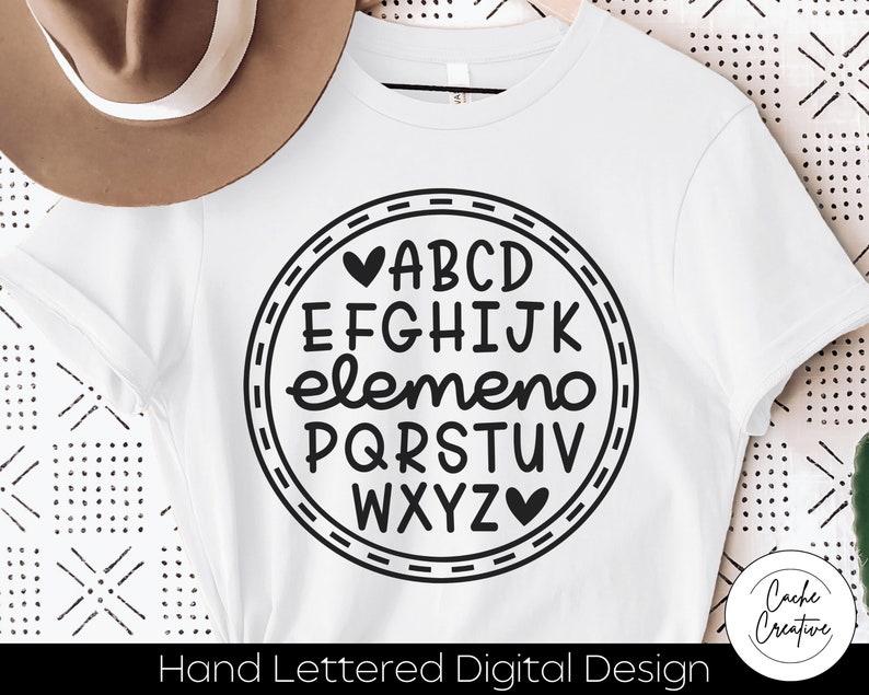 ABC Elemeno Alphabet Elemeno SVG INSTANT Download Dxf Svg - Etsy