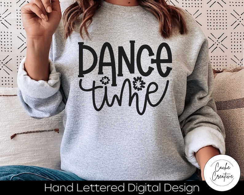 Dance Time SVG INSTANT DOWNLOAD Dxf Svg Eps Png Jpg Pdf - Etsy