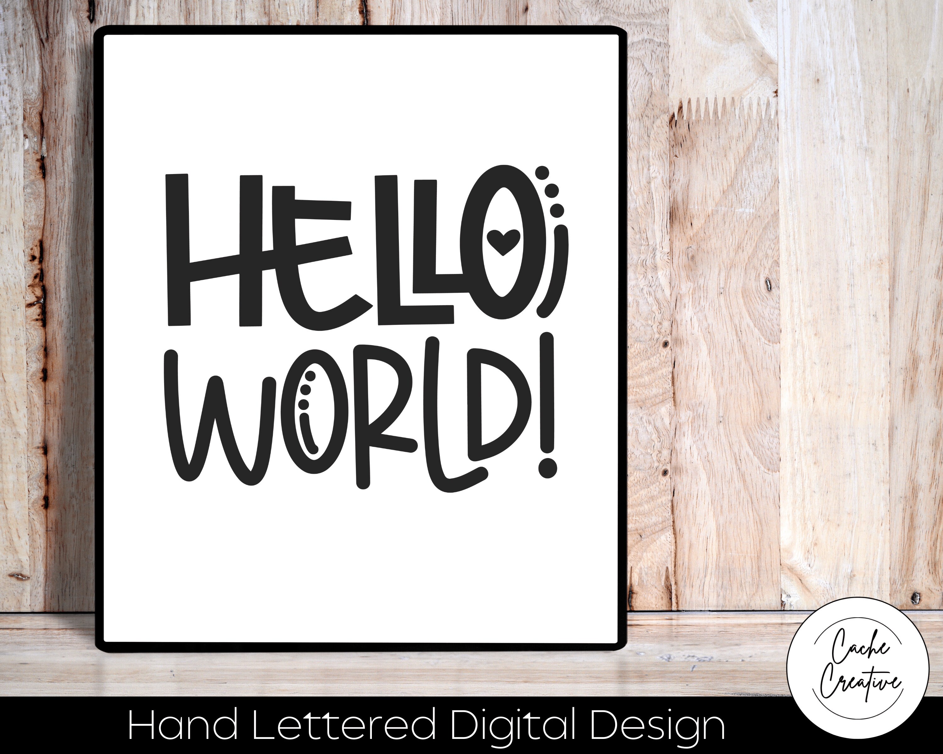 Hello World SVG INSTANT DOWNLOAD Dxf Svg Eps Png Jpg Pdf - Etsy