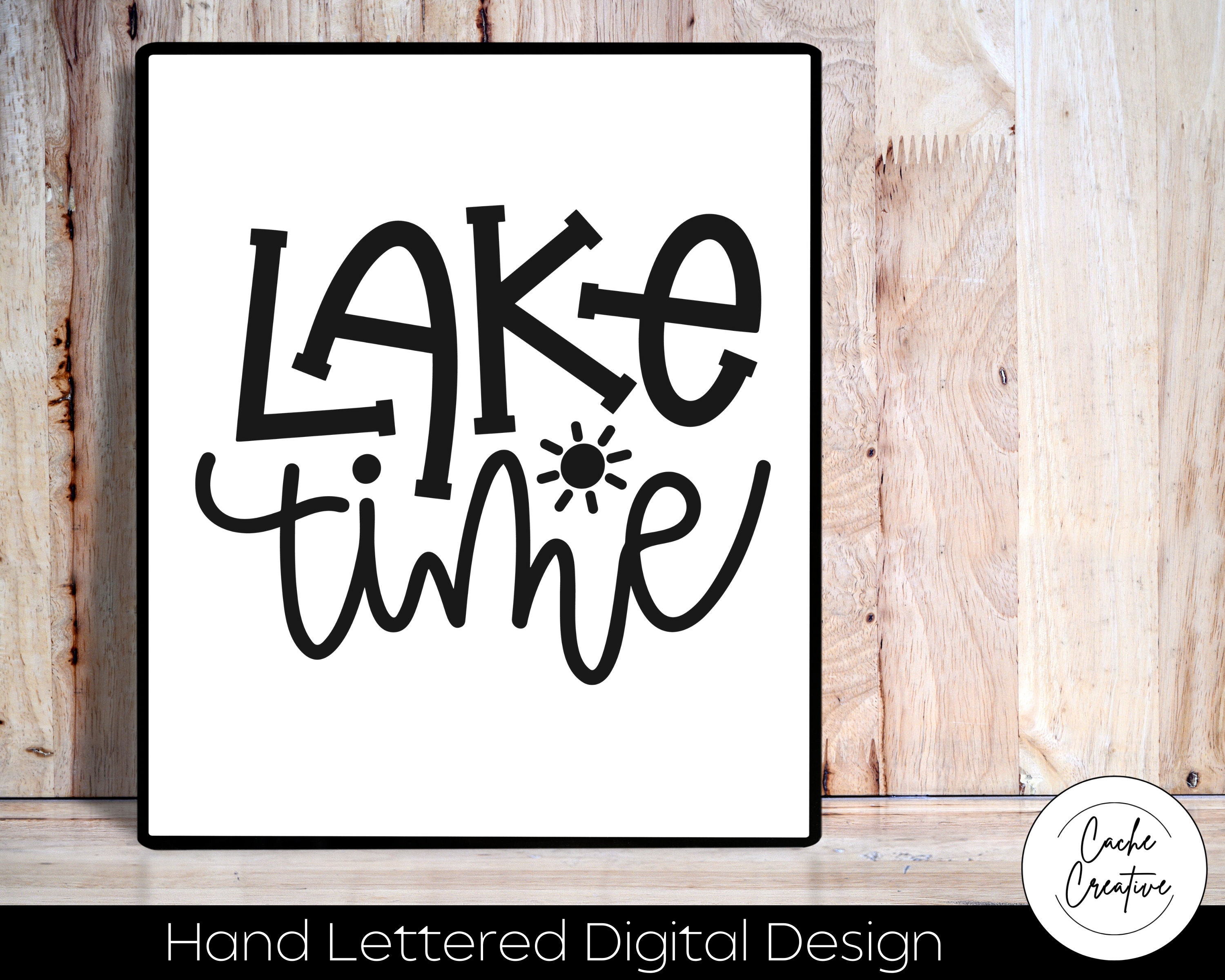 Lake Time SVG INSTANT DOWNLOAD Dxf Svg Eps Png Jpg Pdf - Etsy Canada