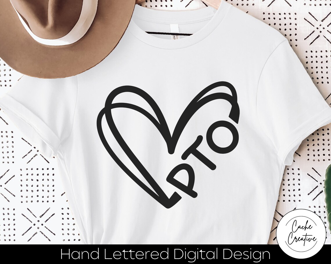 PTO Heart Svg INSTANT DOWNLOAD Dxf Svg Eps Png Jpg Pdf - Etsy