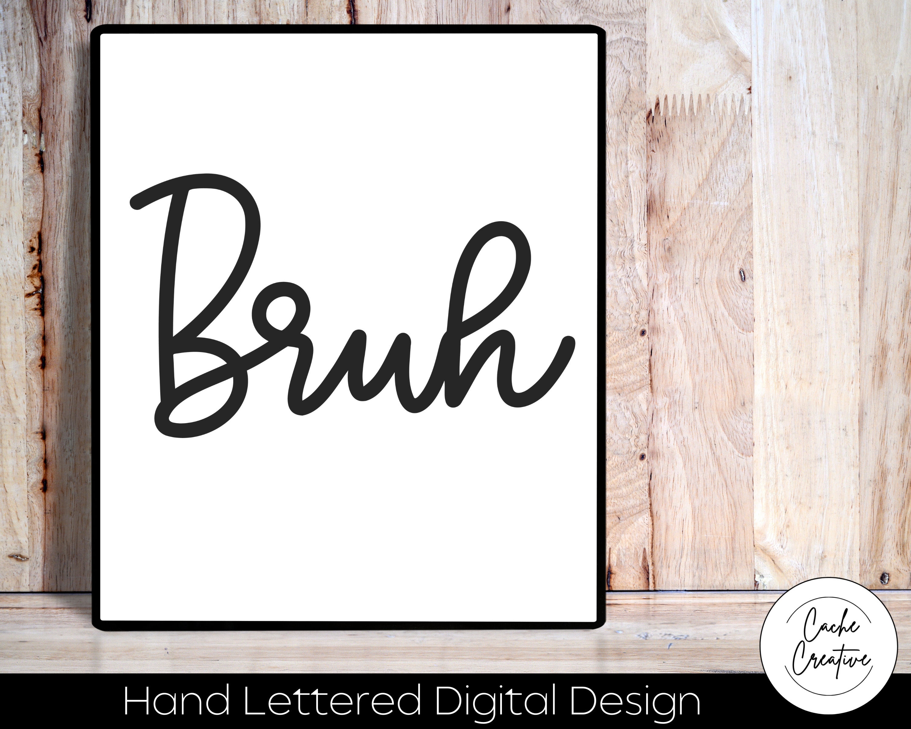 Bruh SVG INSTANT DOWNLOAD Dxf Svg Eps Png Jpg Pdf for Use - Etsy