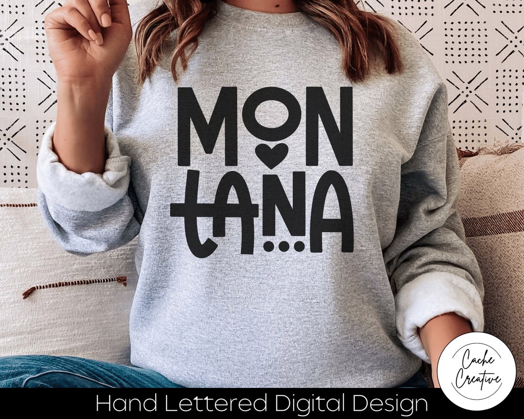 Montana SVG: Big Sky Country Design (digital Download) - Etsy