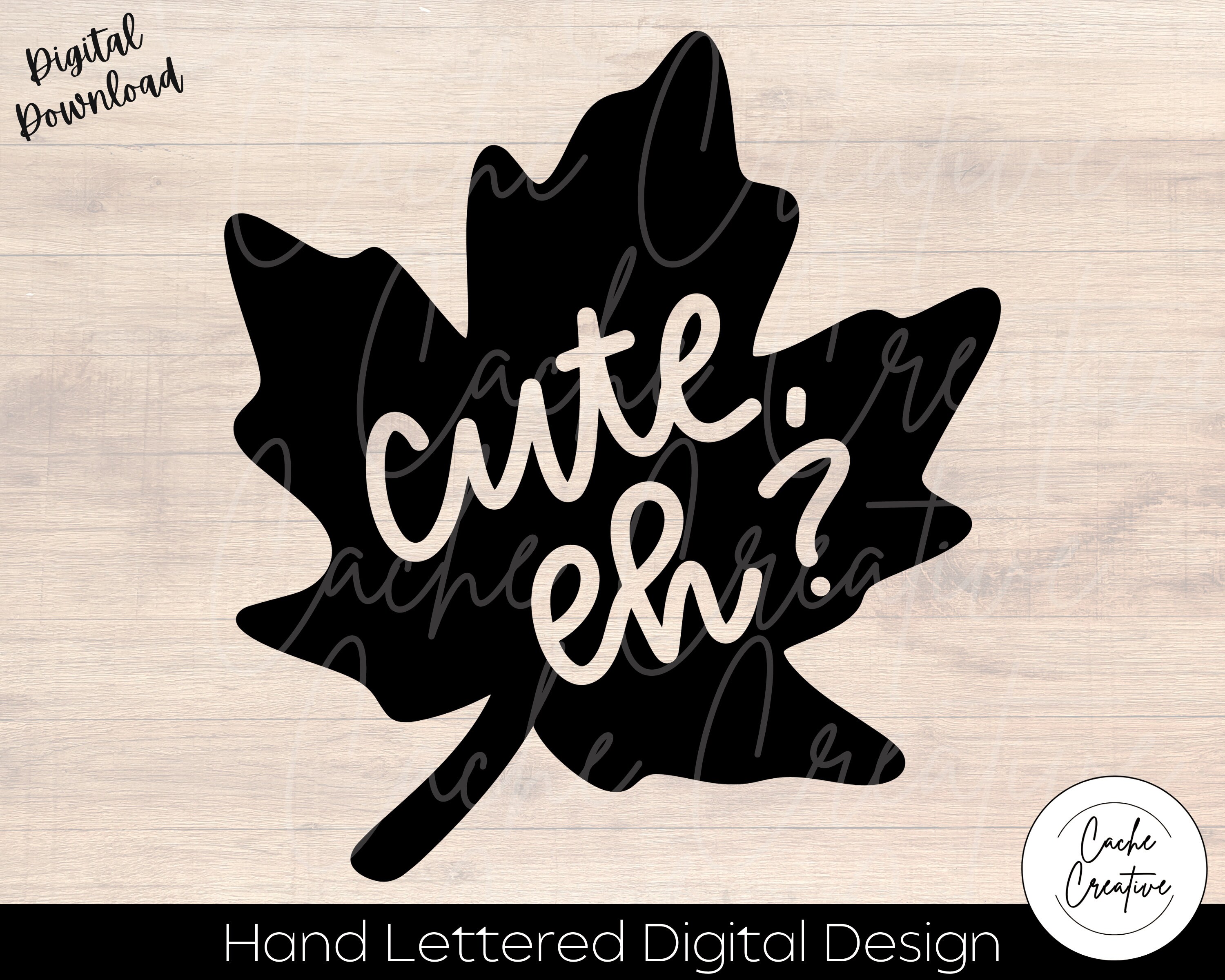 Cute Eh SVG INSTANT DOWNLOAD Dxf Svg Eps Png Jpg Pdf for - Etsy New Zealand