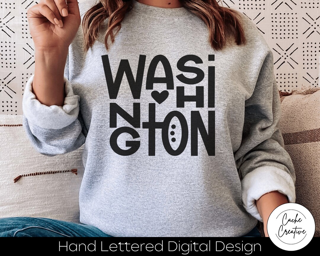 Washington Svg, WA State Svg INSTANT DOWNLOAD Dxf, Svg, Eps, Png, Jpg ...