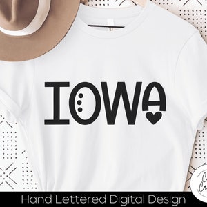 Iowa, IA, Hawkeye State Svg INSTANT DOWNLOAD Dxf, Svg, Eps, Png, Jpg ...