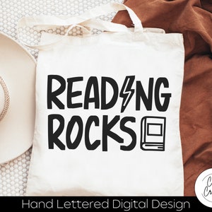 Reading Rocks SVG INSTANT Download Dxf, Svg, Eps, Png, Jpg, Pdf for Use ...