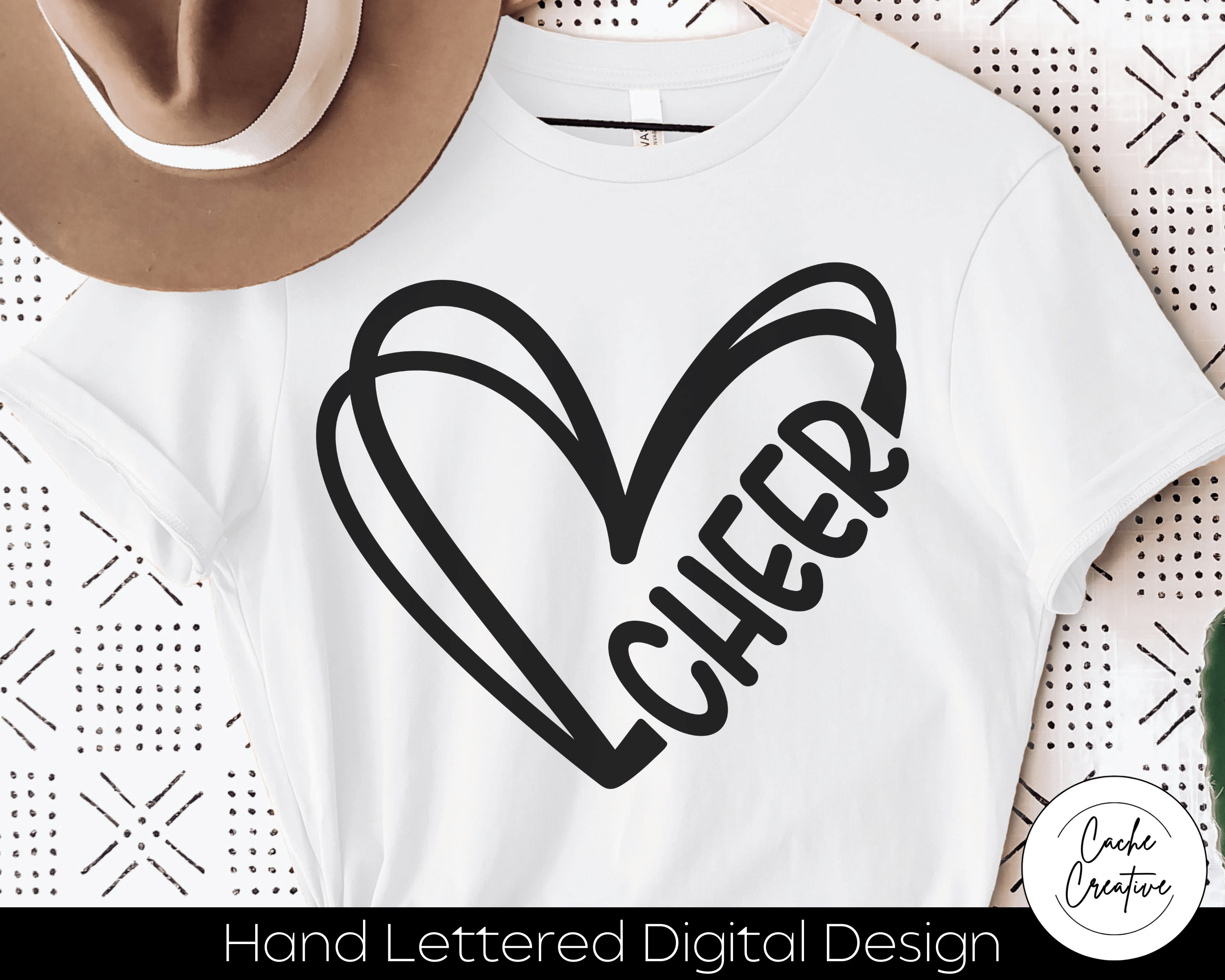 Cheer Heart Cheerleading SVG INSTANT DOWNLOAD Dxf Svg Eps - Etsy