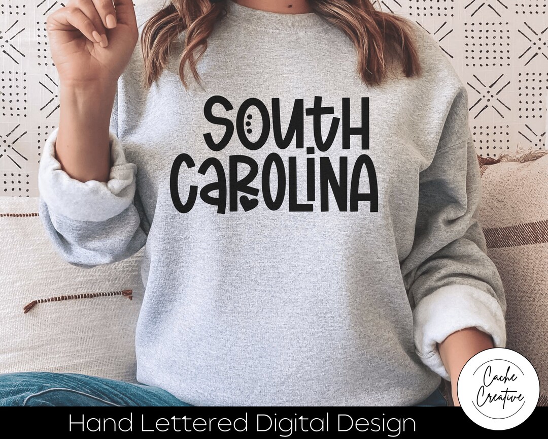 South Carolina, SC State Svg INSTANT DOWNLOAD Dxf, Svg, Eps, Png, Jpg ...