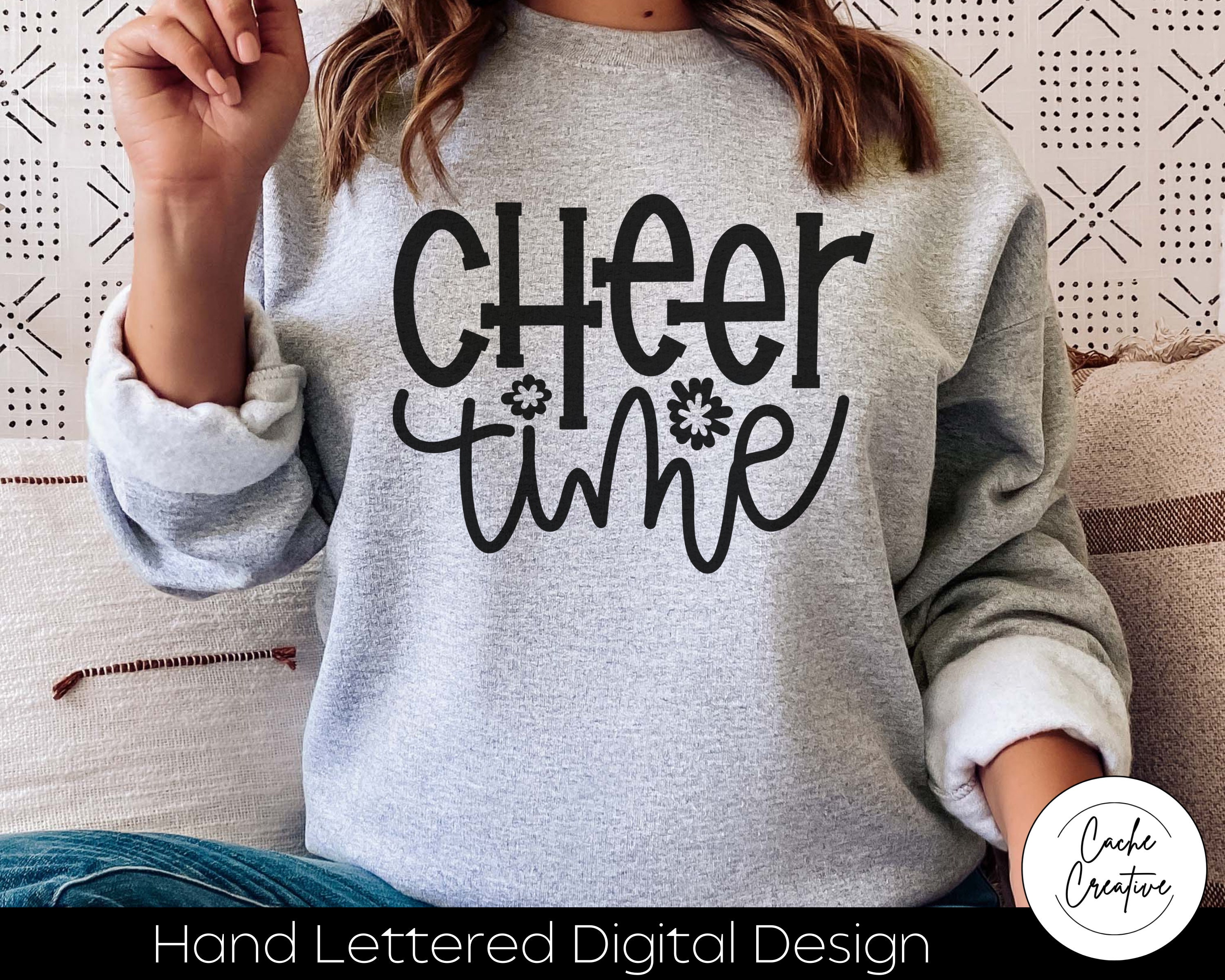 Cheer Time SVG INSTANT DOWNLOAD Dxf Svg Eps Png Jpg Pdf - Etsy Ireland