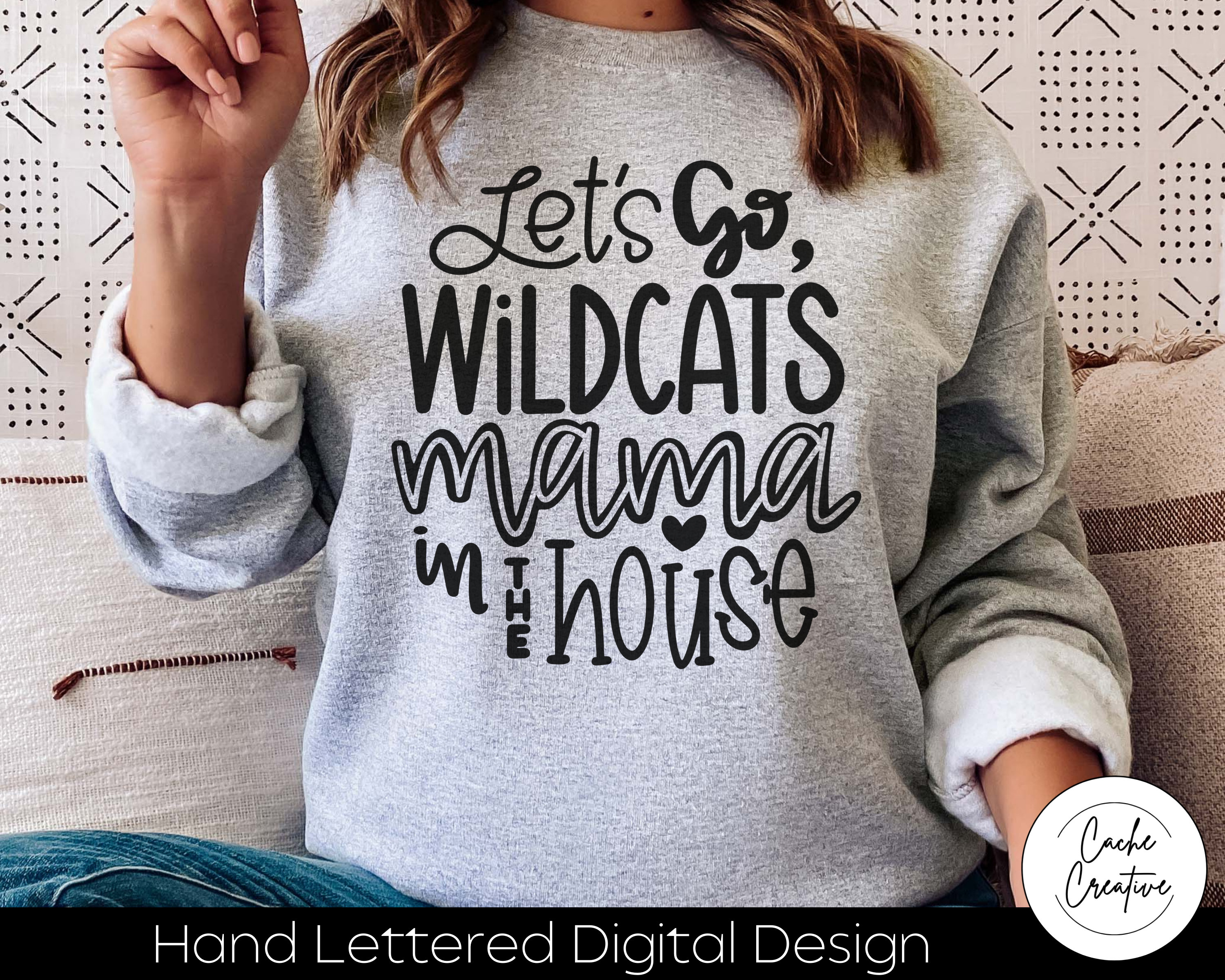 Let's Go Wildcats Mama SVG INSTANT DOWNLOAD Dxf Svg Eps - Etsy