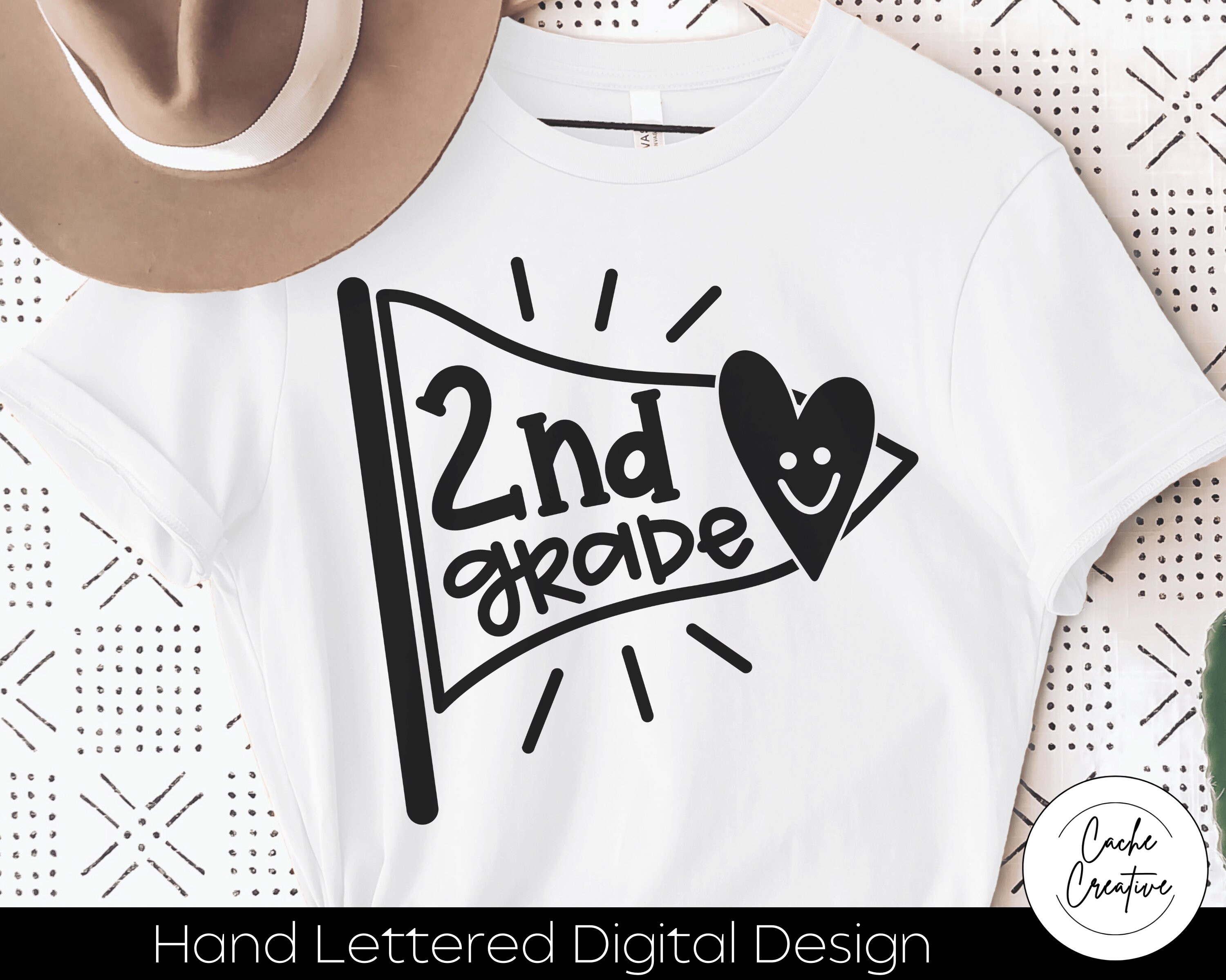 2nd Grade I Second Grade SVG INSTANT DOWNLOAD Dxf Svg Eps - Etsy