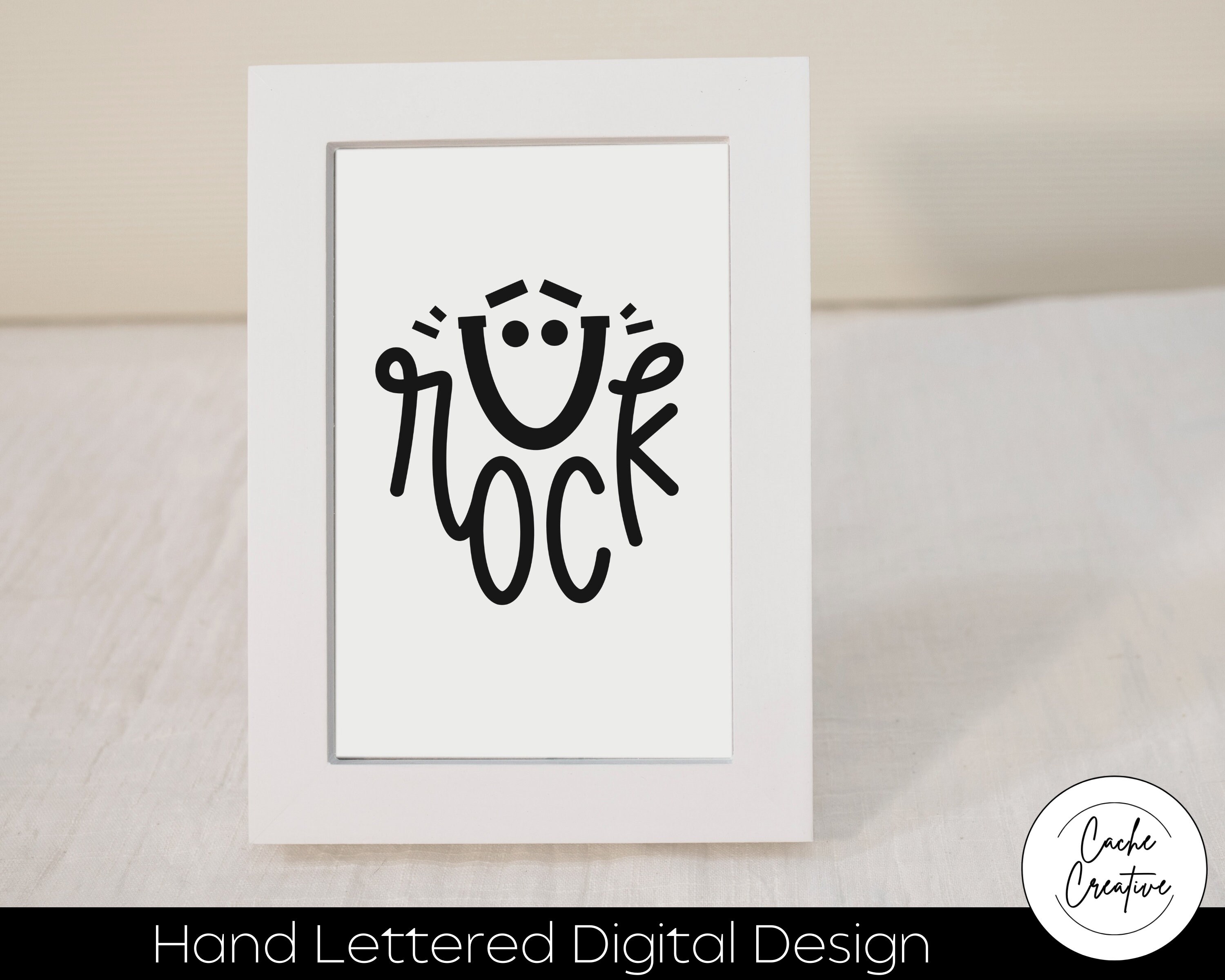 You Rock SVG INSTANT DOWNLOAD Dxf Svg Eps Png Jpg Pdf for - Etsy Singapore