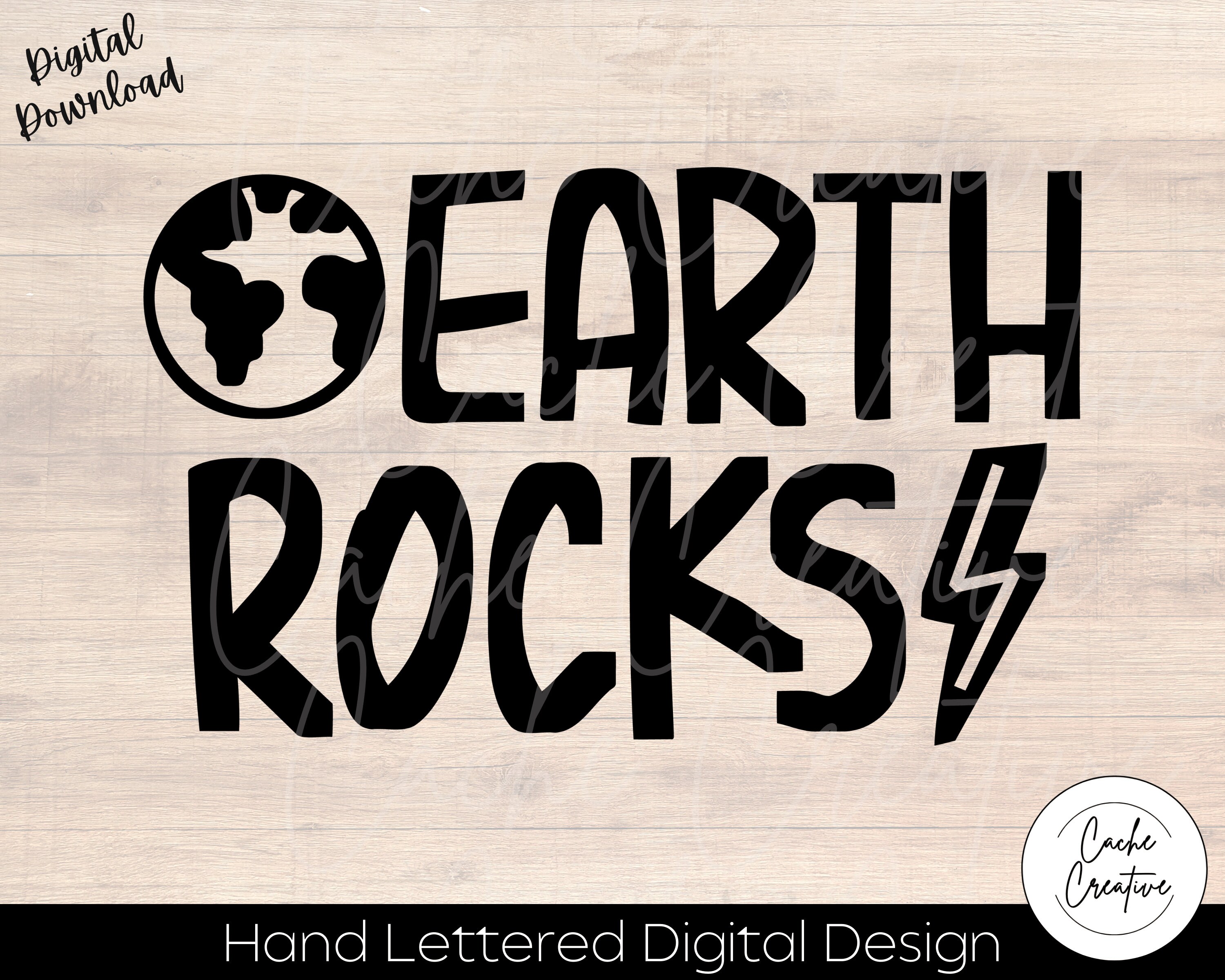Earth Rocks SVG INSTANT Download Dxf Svg Eps Png Jpg Pdf - Etsy UK