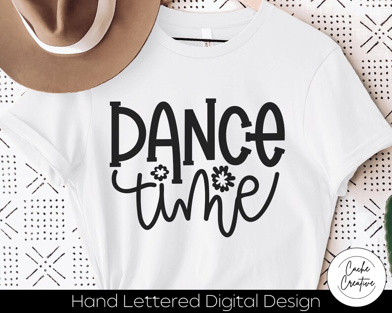 Dance Time SVG INSTANT DOWNLOAD Dxf Svg Eps Png Jpg Pdf - Etsy