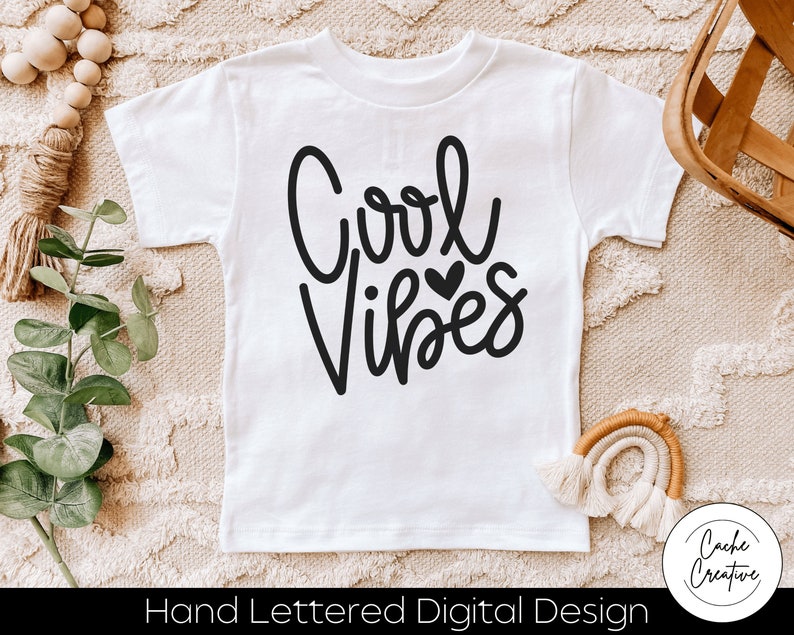 Cool Vibes SVG INSTANT DOWNLOAD Dxf Svg Eps Png Jpg Pdf - Etsy