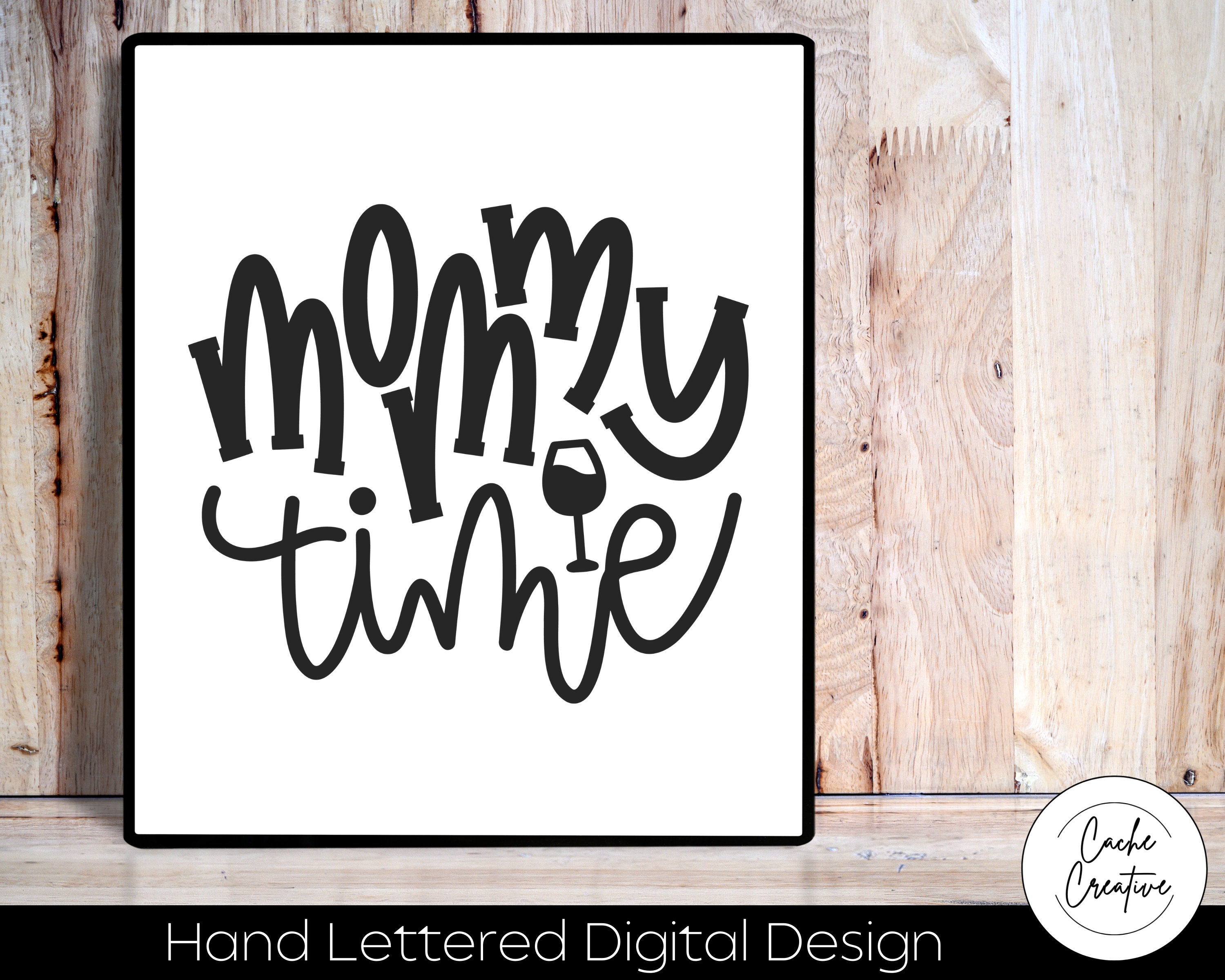 Mommy Time SVG INSTANT DOWNLOAD Dxf Svg Eps Png Jpg Pdf - Etsy