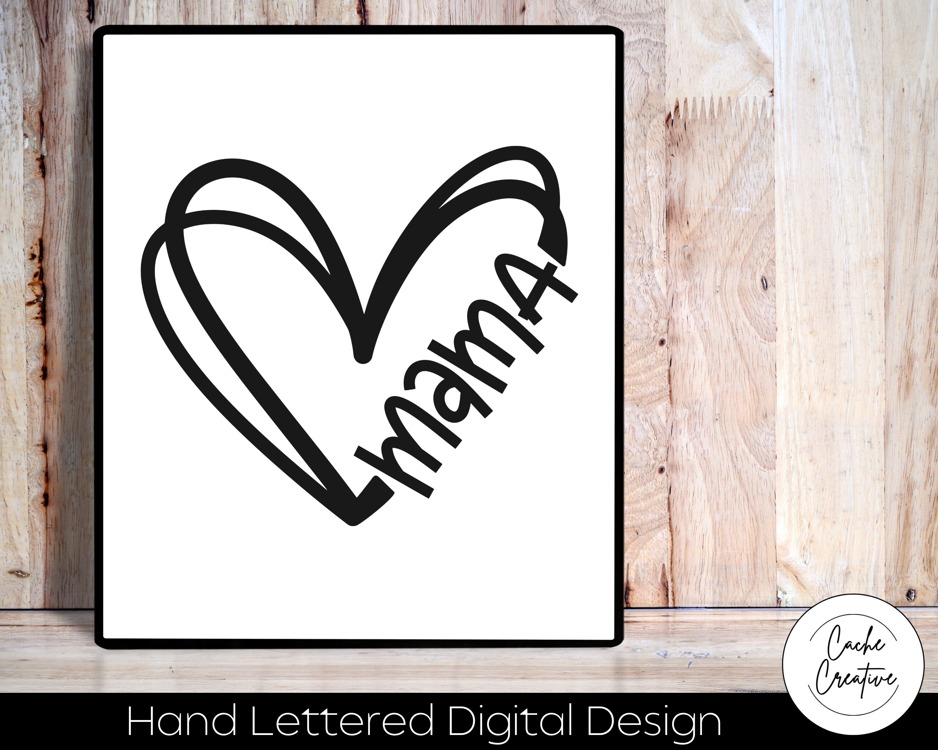 Mama Heart SVG INSTANT DOWNLOAD Dxf Svg Eps Png Jpg Pdf - Etsy Australia