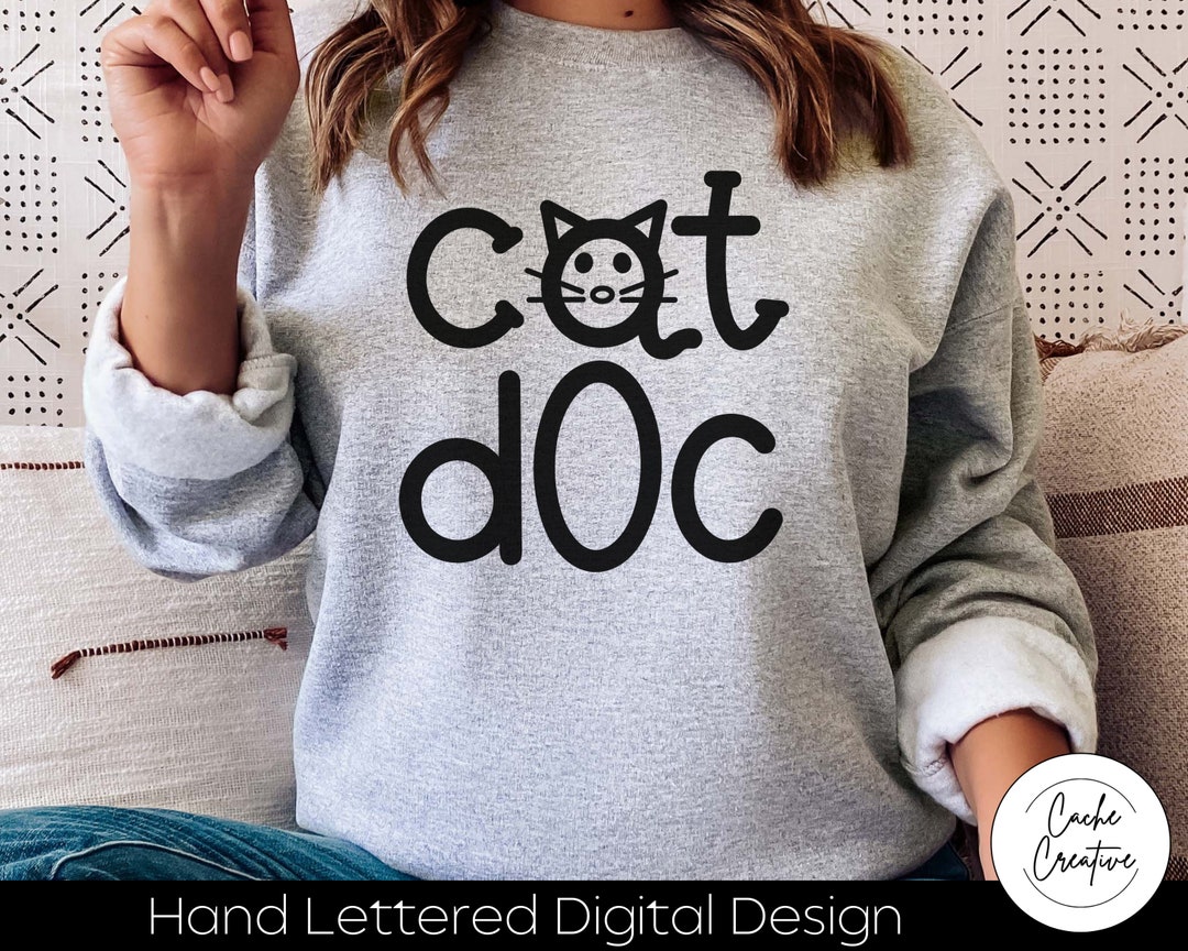 Cat Doc DVM Veterinarian Svg INSTANT DOWNLOAD Dxf, Svg, Eps, Png, Jpg ...