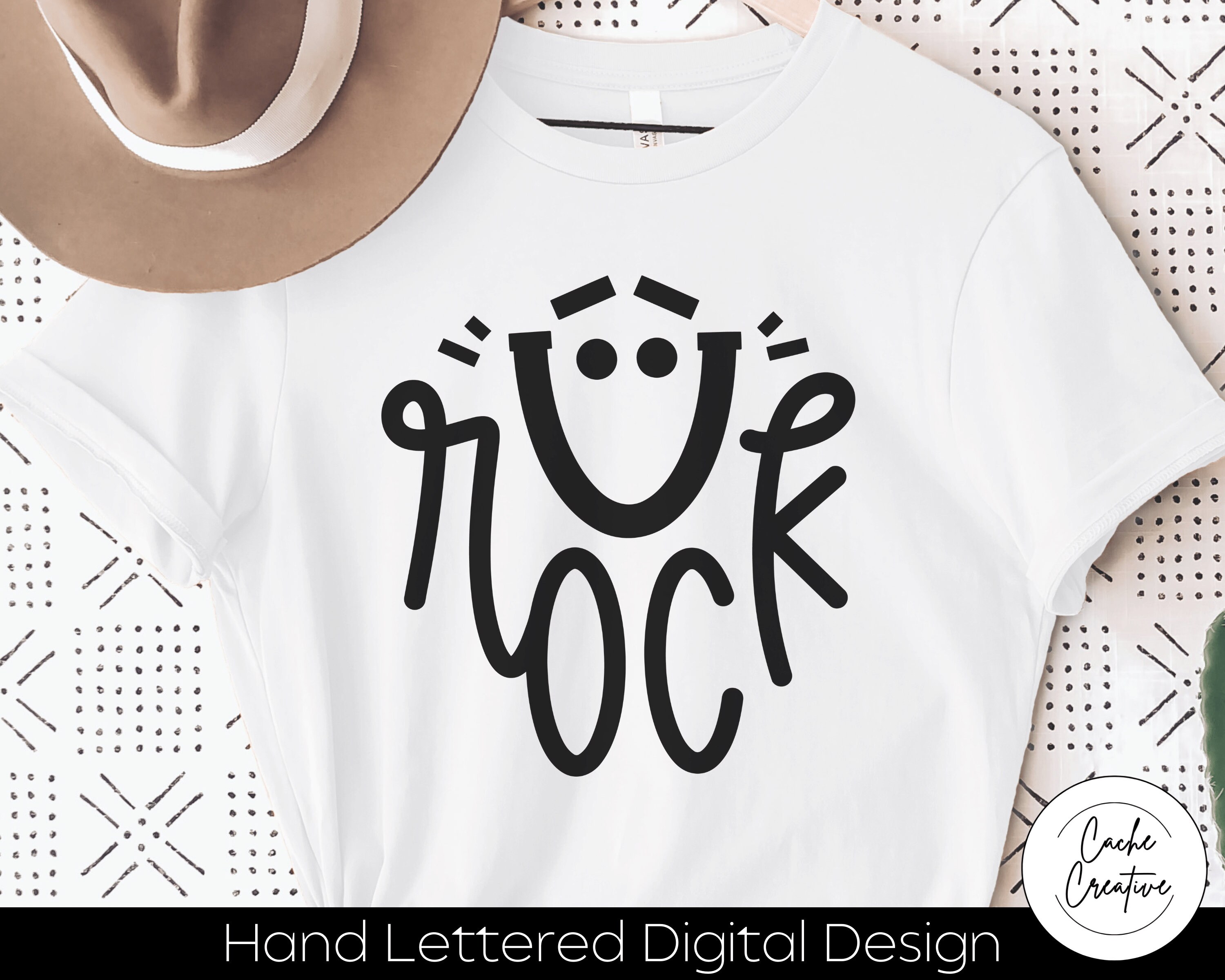 You Rock SVG INSTANT DOWNLOAD dxf svg eps png jpg pdf for - Etsy Portugal