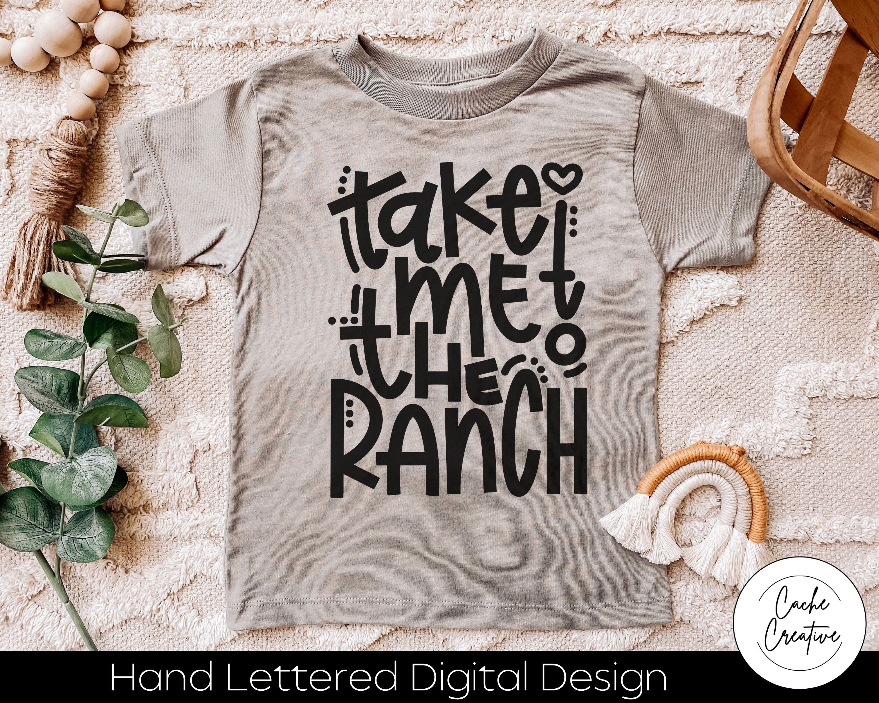 Take Me to the Ranch SVG INSTANT DOWNLOAD Dxf Svg Eps Png - Etsy